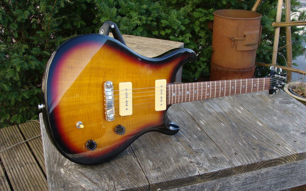 PRS SE Soapbar II Maple, Tri Color Sunburst - J's Guitarshop