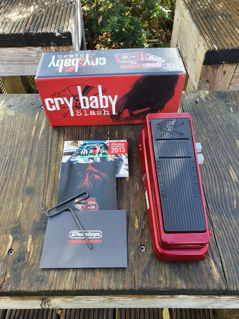 Pédale Signature Slash Dunlop Cry Baby SW-95 Slash Signature Wah ...