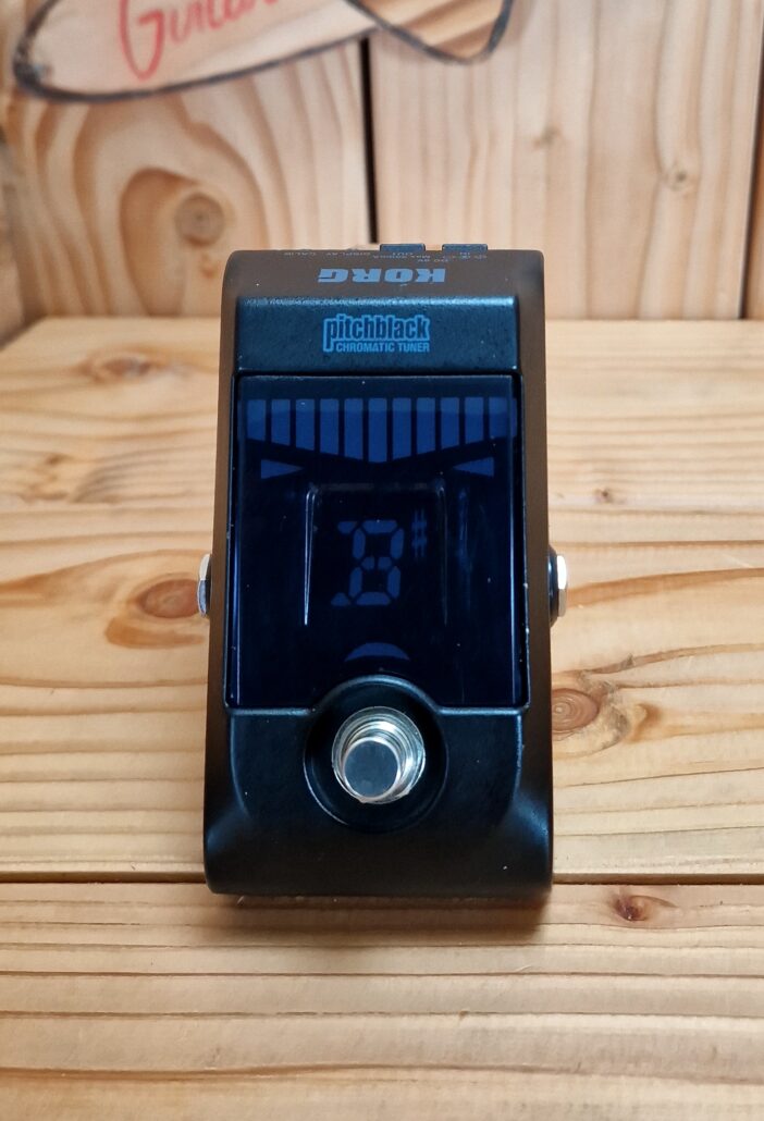 Korg Pitch Black BP-01 Pedal Tuner/Stage Tuner - J's Guitarshop